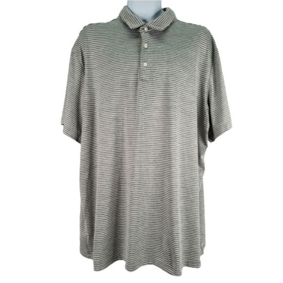 Member's Mark | Shirts | Members Mark Performance Polo Gray Striped ...